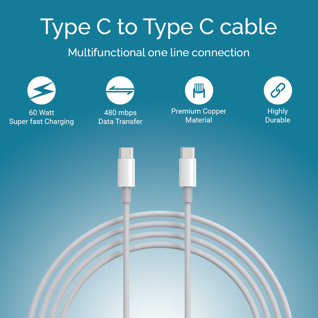 c to c cable | Type C Cable | Buy Type C Cables Online